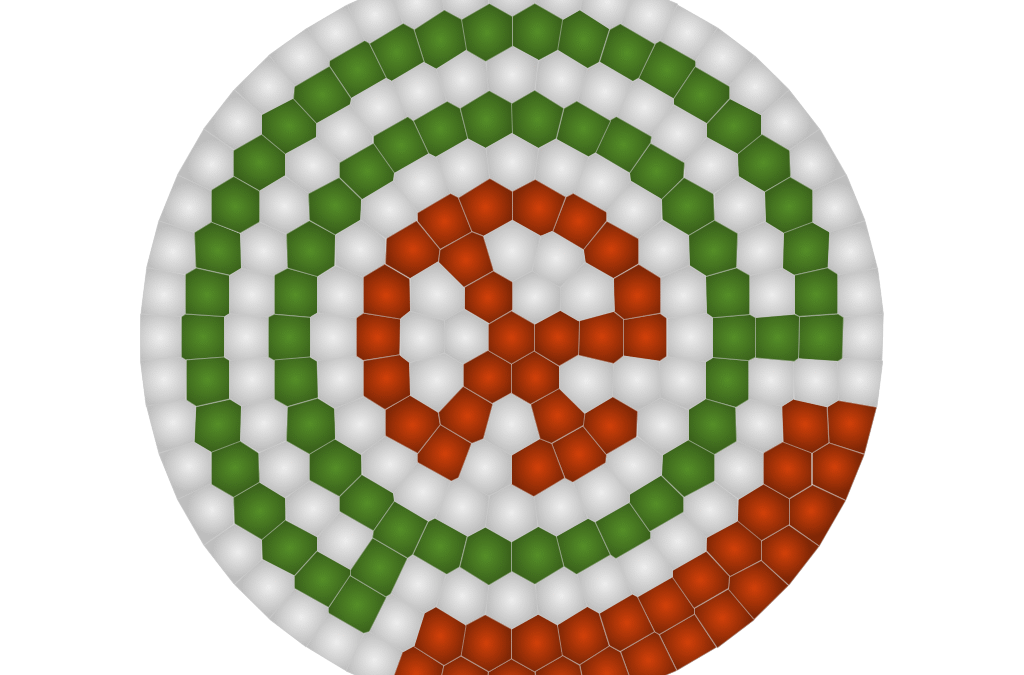 Polar Coordinate Bead Game.007 | MathPickle