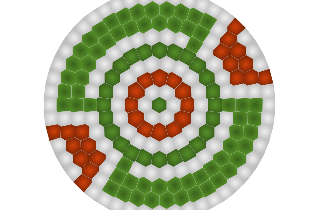 Polar Coordinate Bead GameA.009 | MathPickle