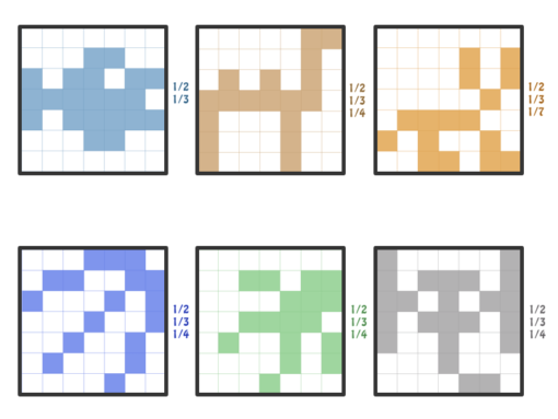 Fractured Fractions – equivalent | MathPickle