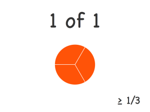 Plastic Fraction Circles | MathPickle