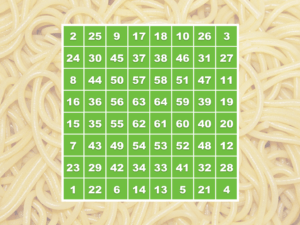 Uncut Spaghetti (number patterns, algorithm) | MathPickle