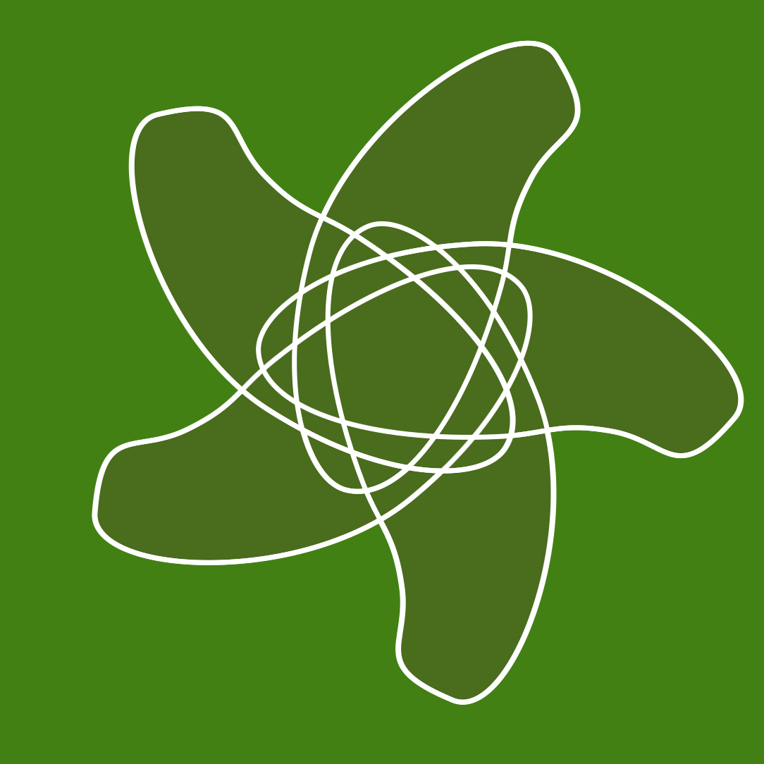 MathPickle Logo White on Green Tinted | MathPickle