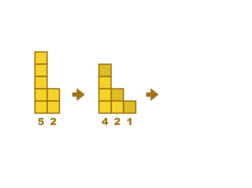King Kong plays Bulgarian Solitaire (patterns, algorithm) | MathPickle