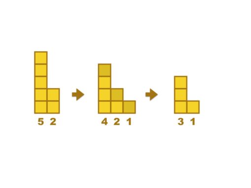 King Kong plays Bulgarian Solitaire (patterns, algorithm) | MathPickle