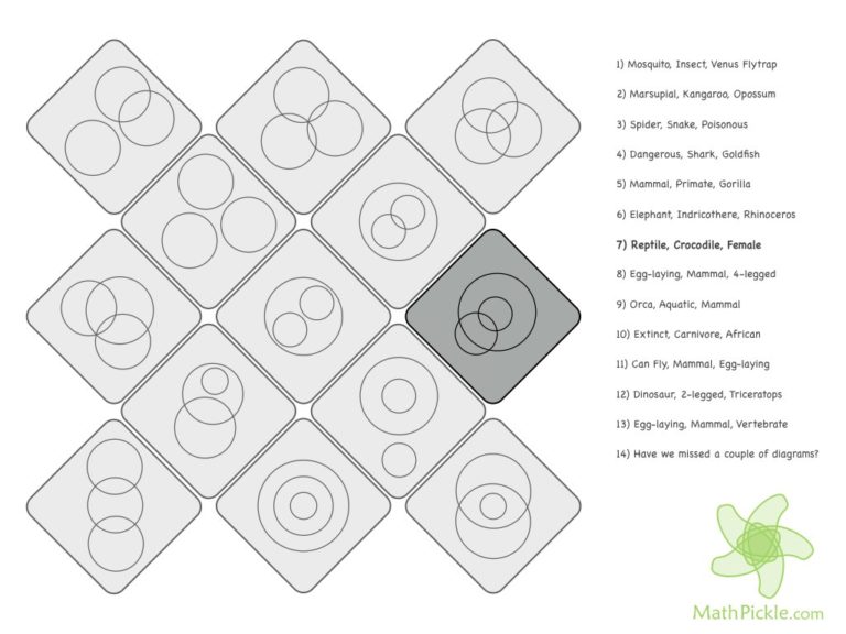 Venn Puzzler | MathPickle