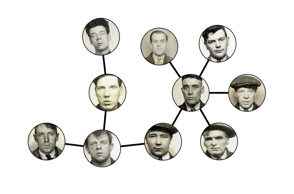 2D standardized embedding of tree graphs copy.007 | MathPickle